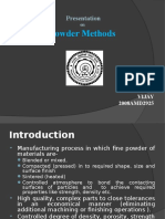 Pulverization Process in Powder Metallurgy | PDF | Mill (Grinding) | Alloy