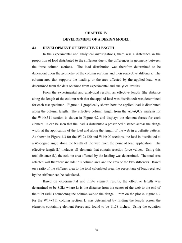 Stiffner Design in Beam Column Connection | PDF | Column | Finite ...