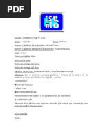 Plan de Clase: Consonante P para Niños | PDF