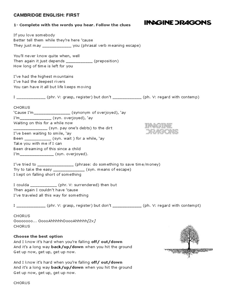 Cambridge English: First Listening Exercise | PDF