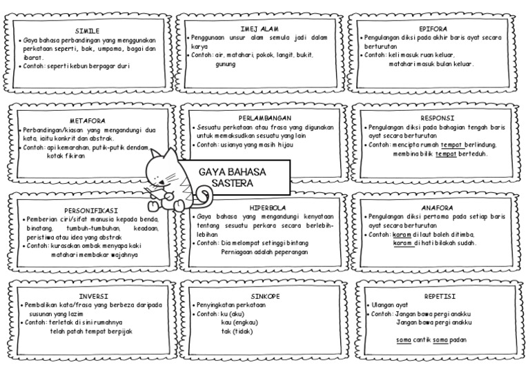Nota Gaya Bahasa | PDF