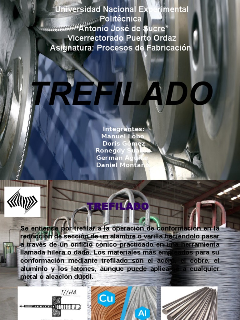 Trefilado | Materiales | Industrias