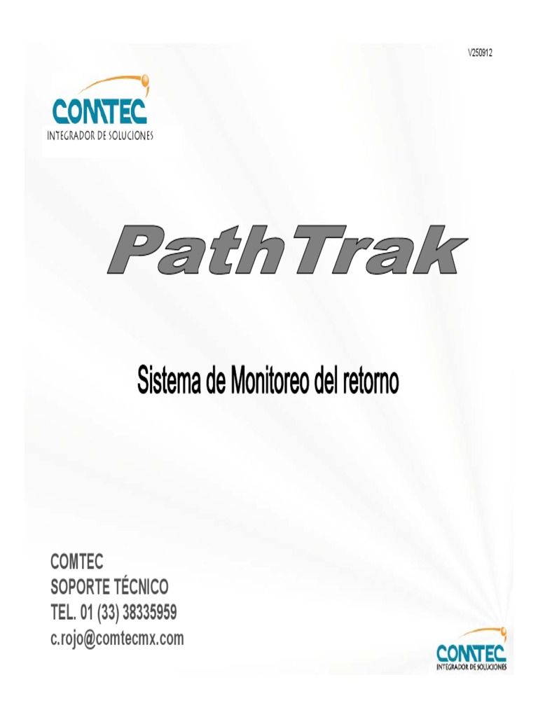 Presentación Curso PathTrak V250912 | PDF | Electrónica ...