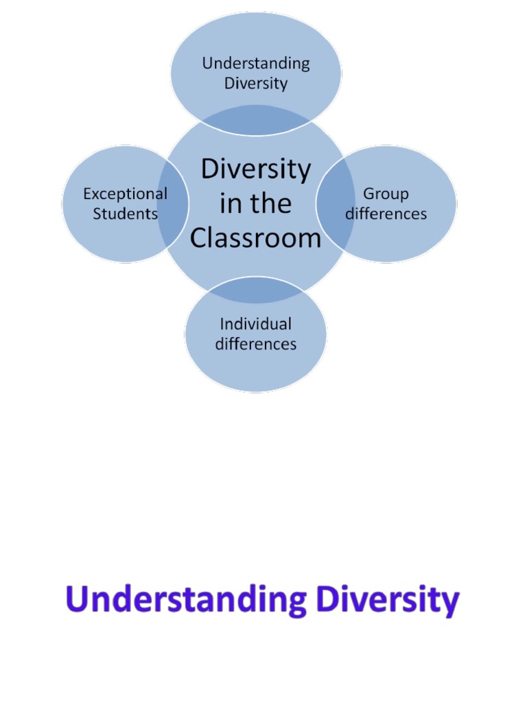 3 Understanding Diversity In Classroom Pdf Intellectual