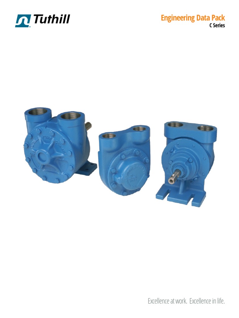 Tuthill C Series Pump Specifications | PDF | Steel | Valve