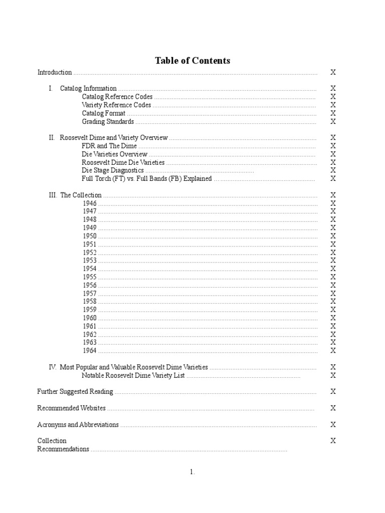 Dime Collection | PDF | Numismatics | Currency