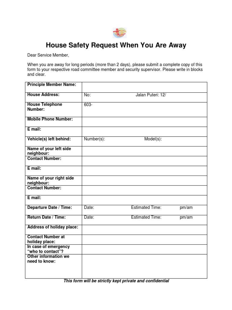 Puchong Puteri 12 RA - House Safety Request When Away | PDF | Law