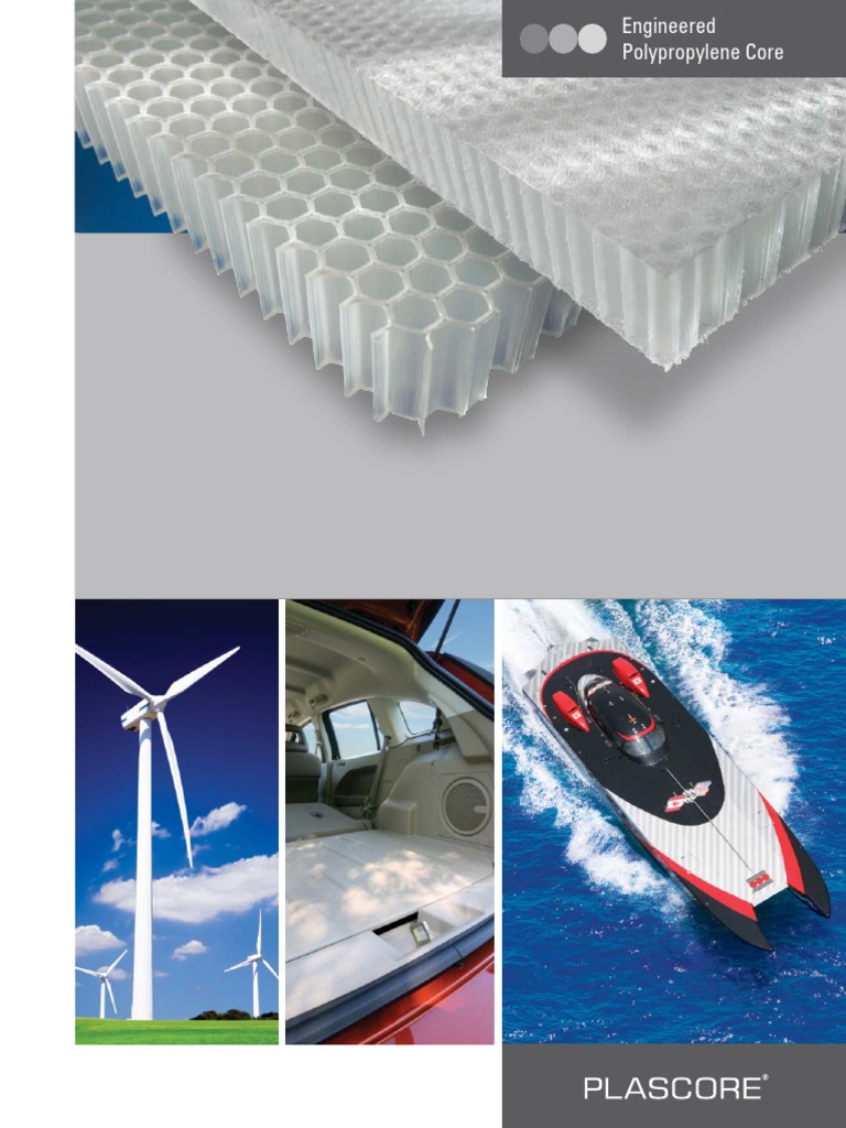 Plascore PP Honeycomb Core Guide | PDF | Composite Material | Lamination