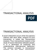 Transactional Analysis Handout | PDF | Mental Health | Cognitive Science