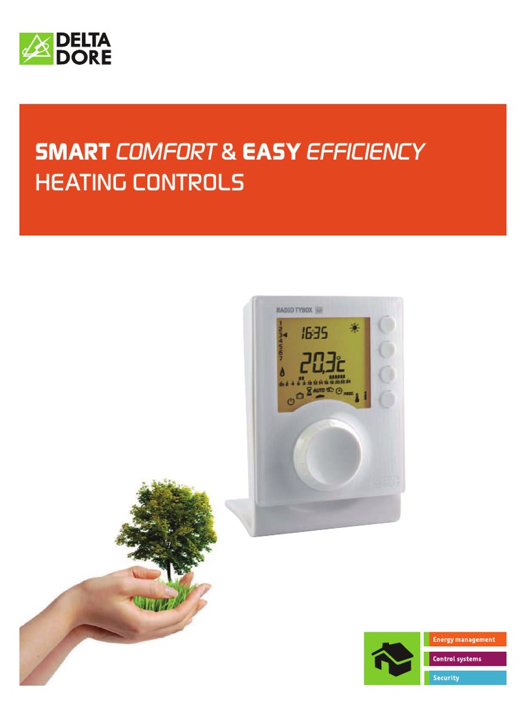 Heating Controls Delta Dore Web | PDF | Thermostat | Hvac