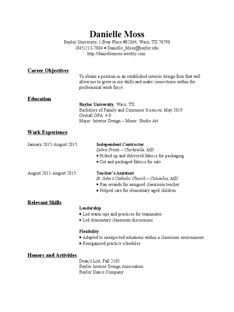 Resume E-Portfolio | PDF | Art