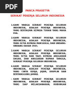 Teks Panca Prasetya Korpri | PDF