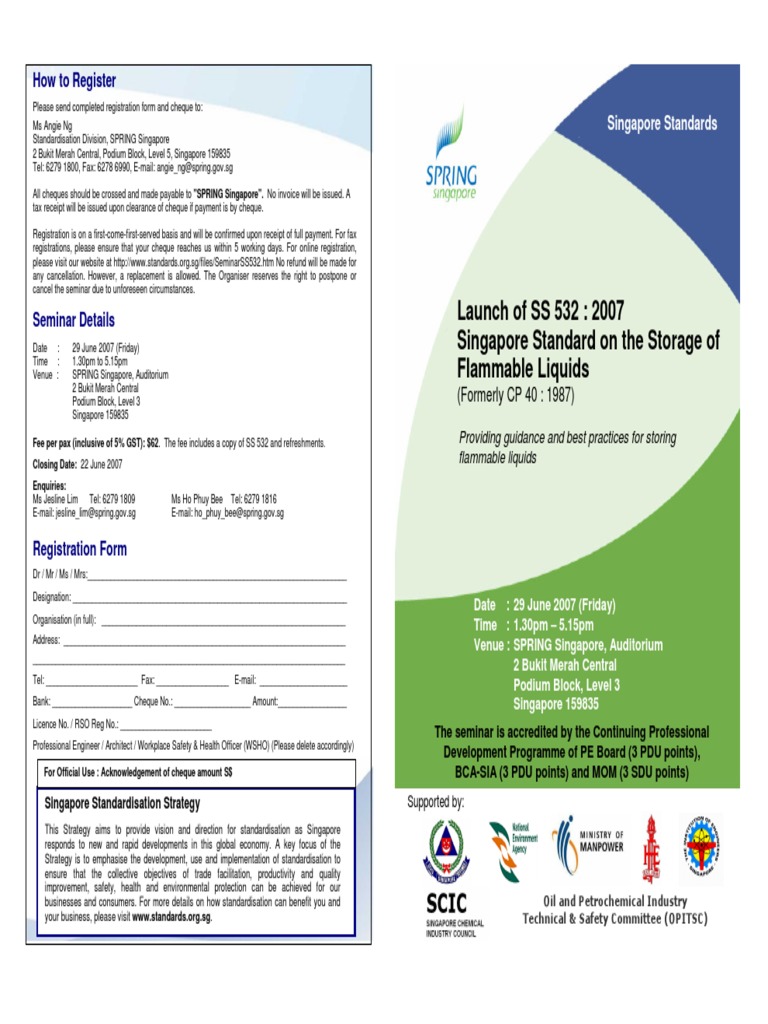 Ss 532 Brochure Final 18may07 | PDF | Flammability | Standardization