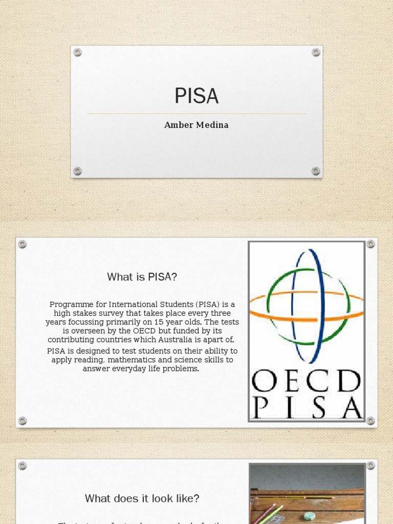 Understanding PISA: Overview and Impact | PDF | Career & Growth