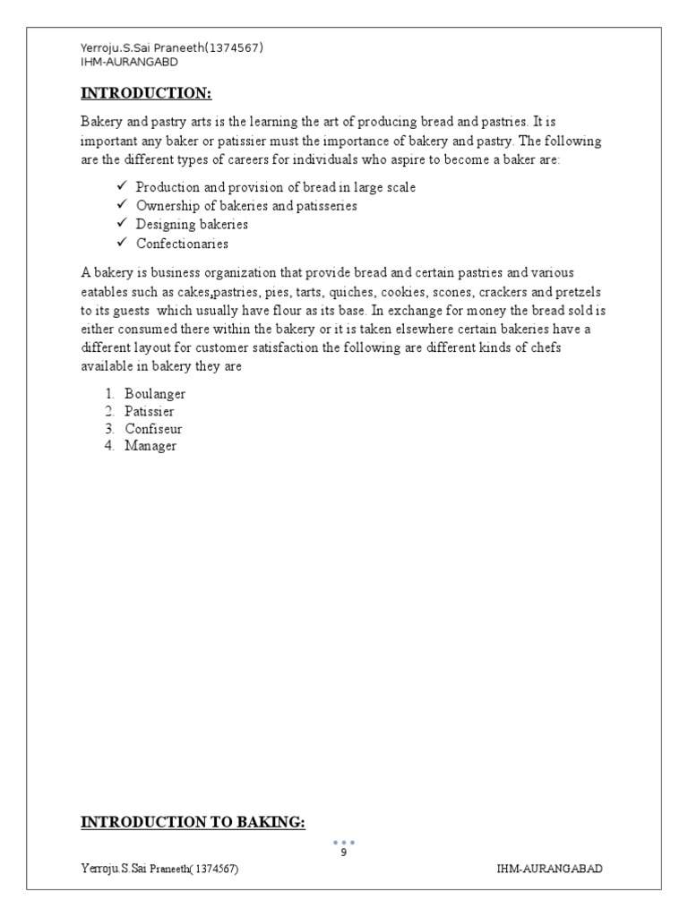 History and Evolution of Baking | PDF | Baking | Oven