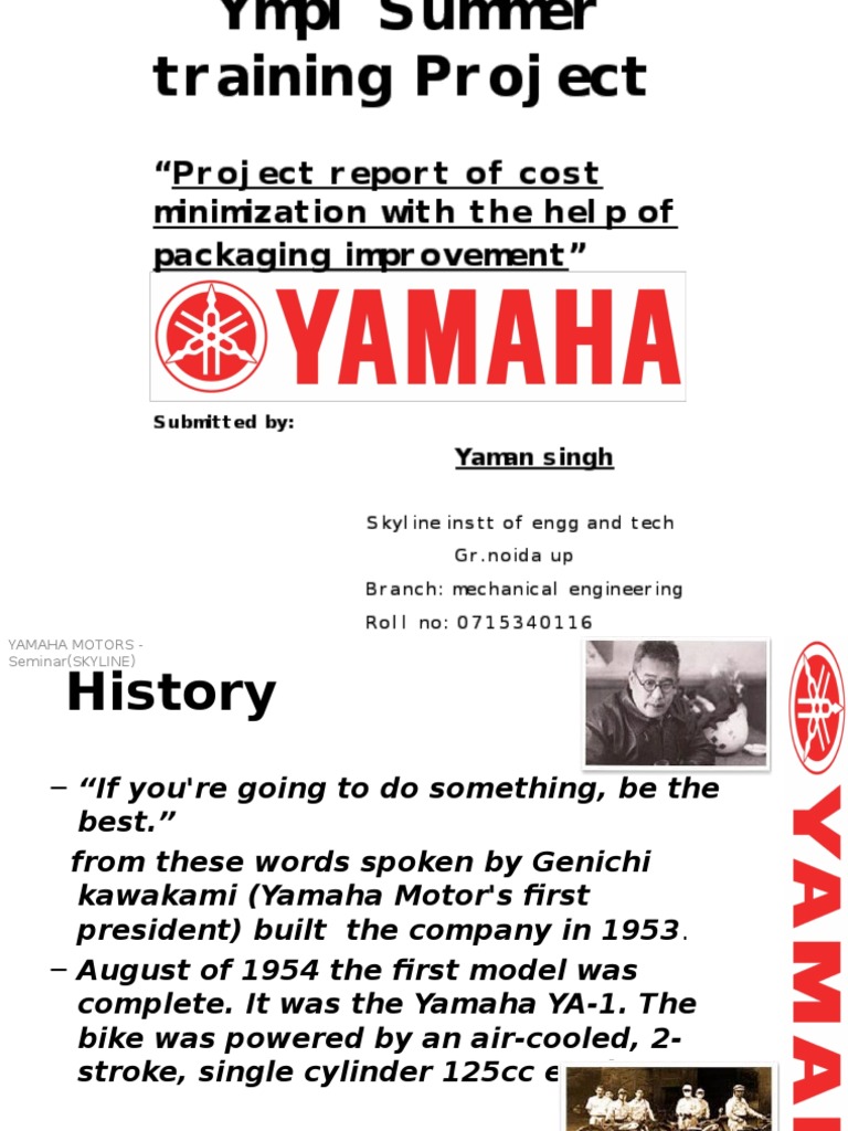 The Evolution of Yamaha Motors: A History of Innovation and Quality ...