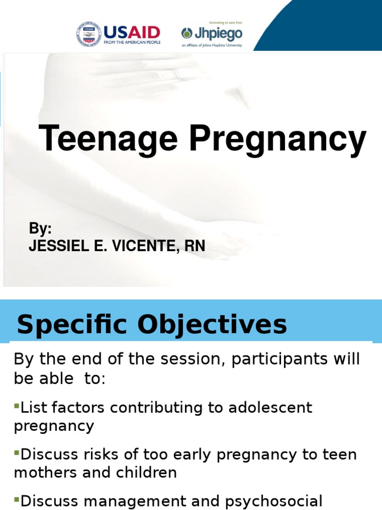 Teenage Pregnancy | PDF | Childbirth | Birth Control