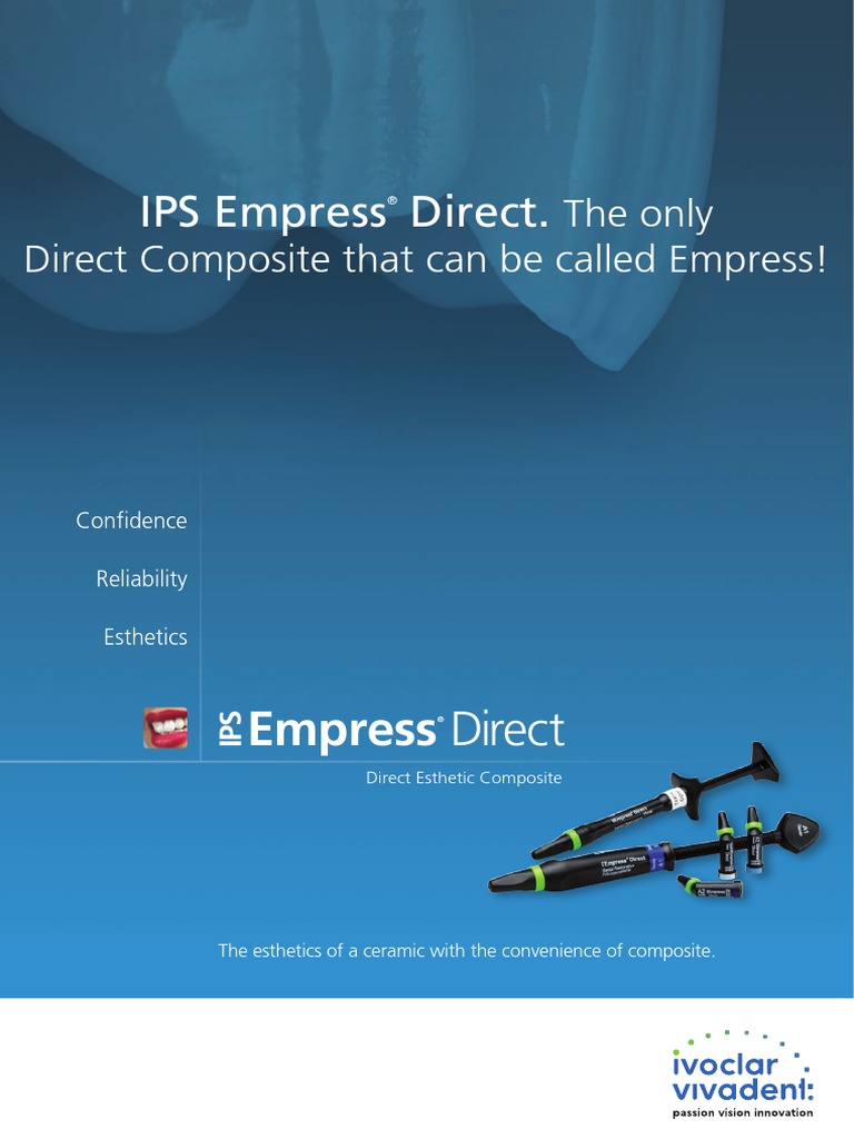 IPS+Empress+Direct.pdf | Dental Composite | Mouth | Free 30-day Trial ...