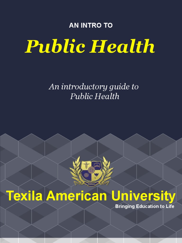 Public Health Certificate Programs | PDF | Public Health | Health Equity