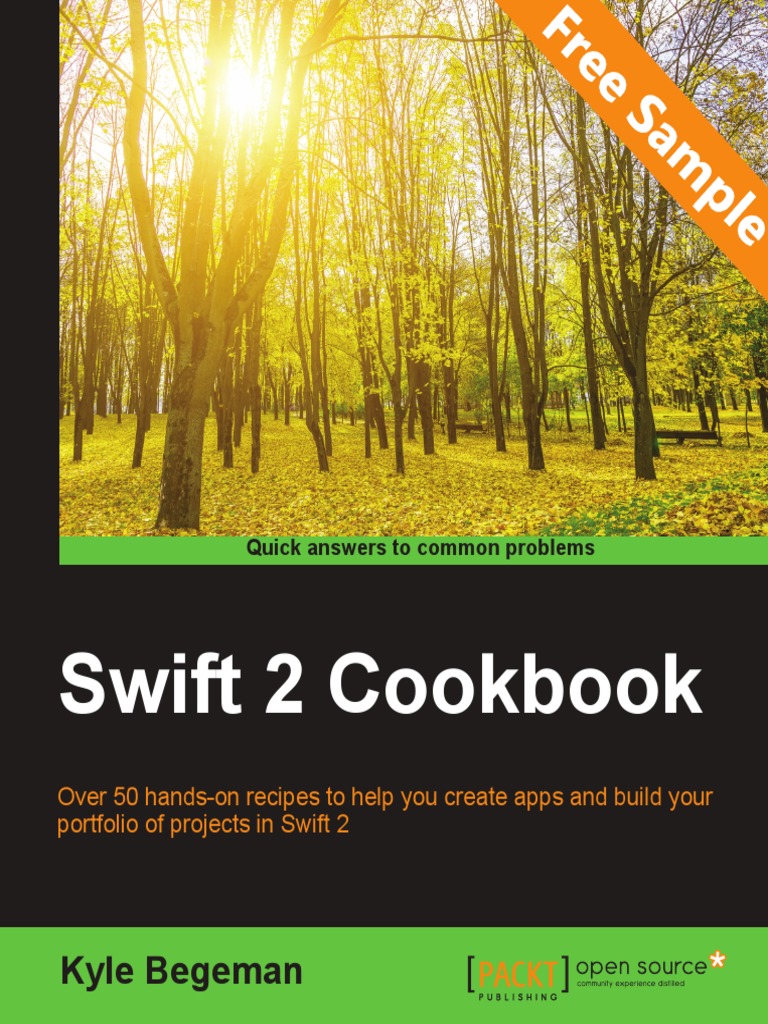 Swift 2 Cookbook - Sample Chapter | PDF | Swift (Programming Language) | Xcode