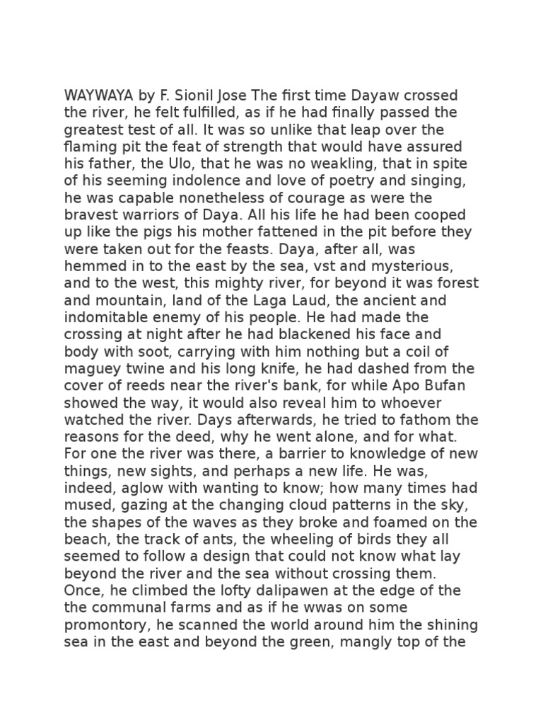 Waywaya by F | PDF | Nature