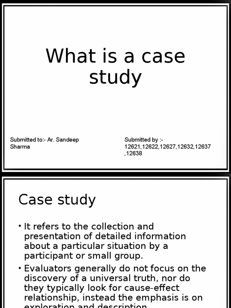 Whatisacasestudy | PDF | Case Study | Decision Making