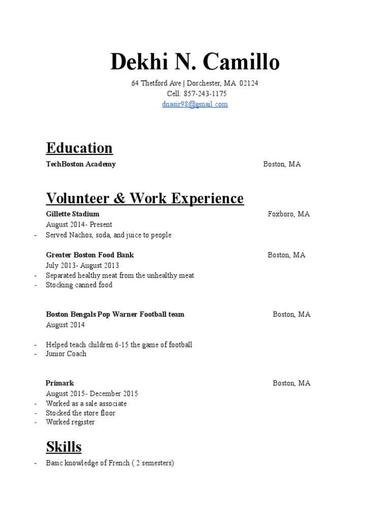 Myresume | PDF