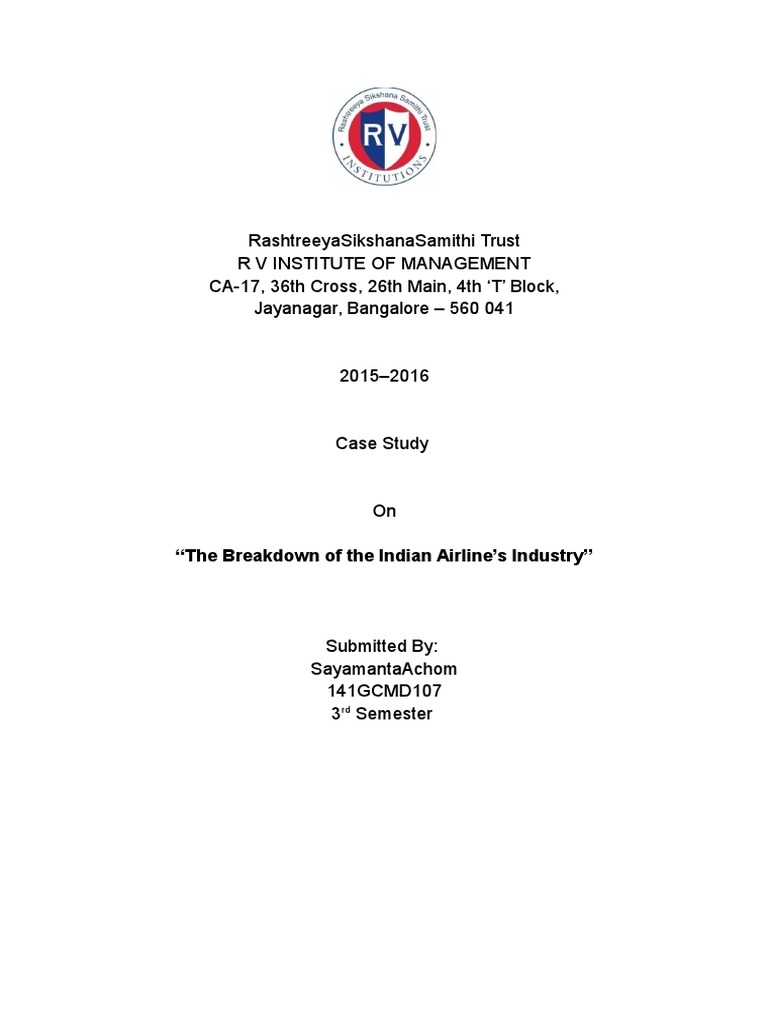 IR Case | PDF | Airlines | Pilot (Aeronautics)