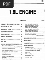 Mitsubishi 4GXX (4G13, 4G92, 4G93, 4D68) Engine Manual PDF | PDF