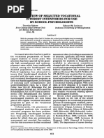 CIS - Comprehensive Interest Schedule | PDF | Adolescence | Vocational ...