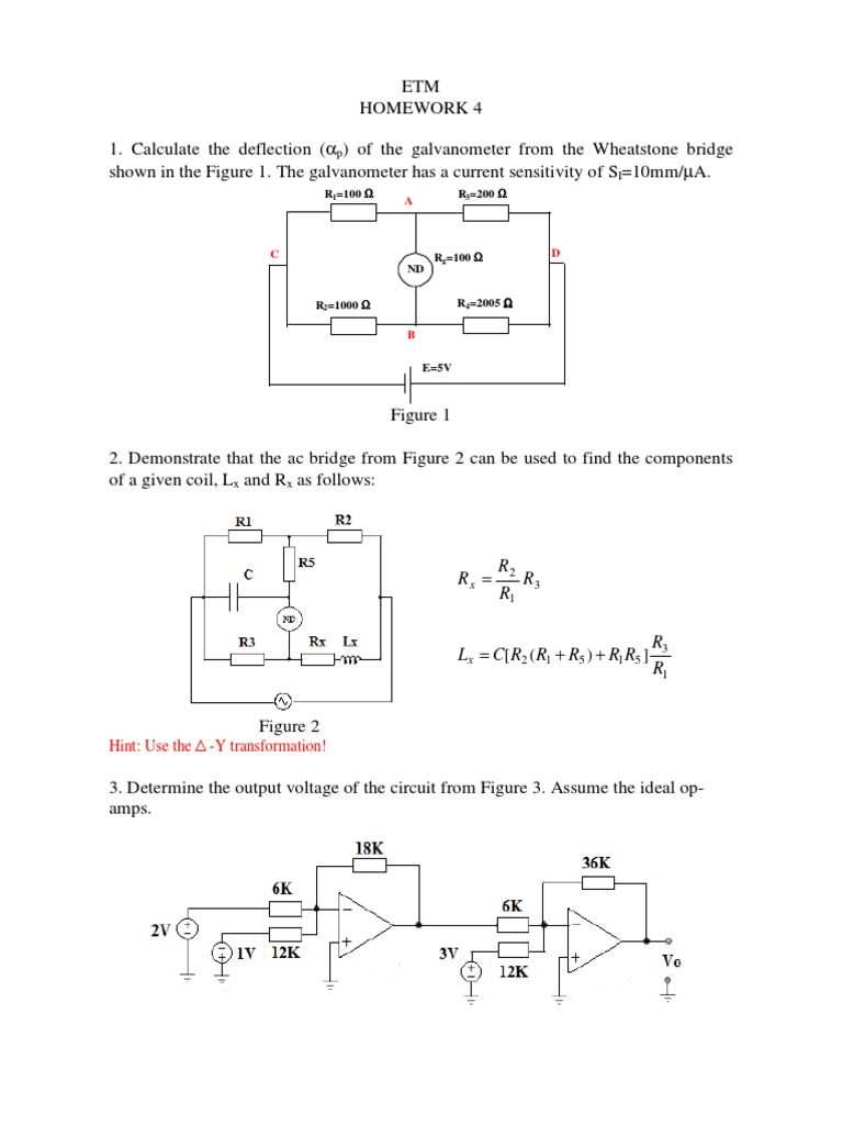 Electrical Engineering Homework | PDF | Science & Mathematics