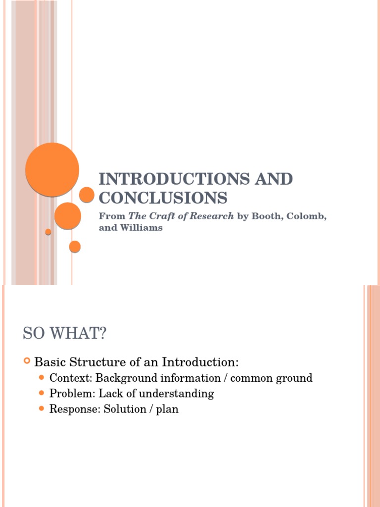 Crafting Effective Introductions & Conclusions | PDF | Data | Icon ...