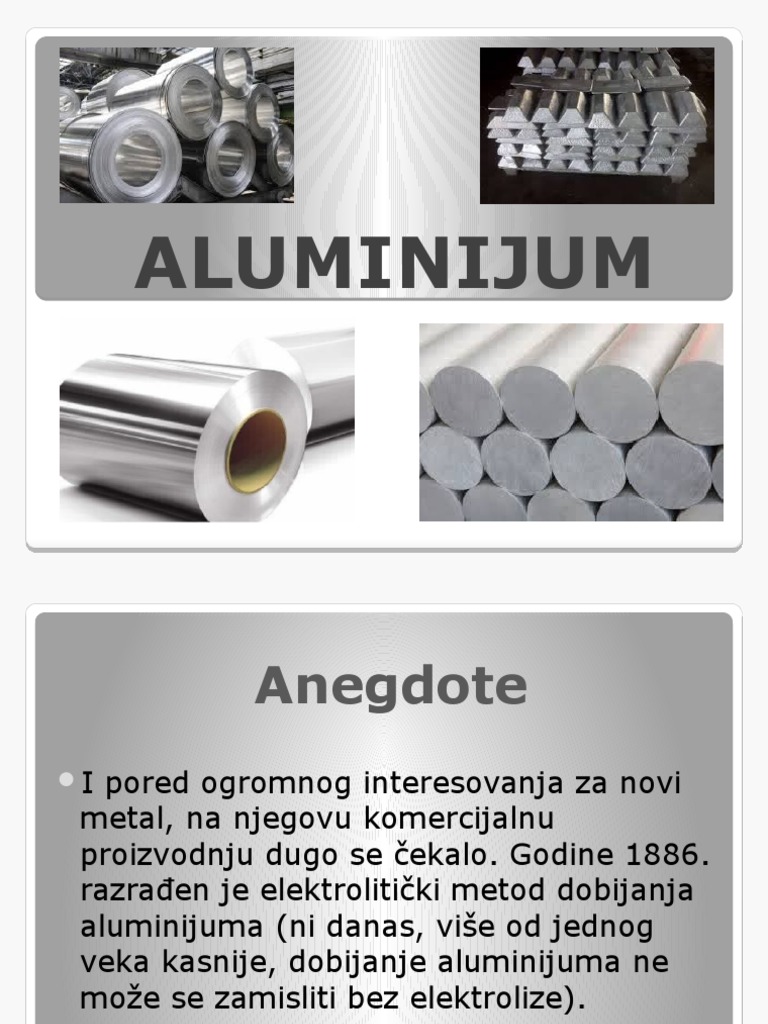 Aluminijum | PDF