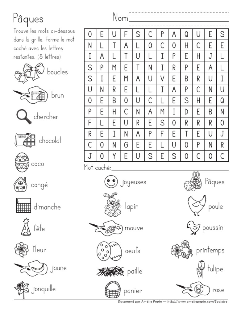 Mot Cache Pa Ques | PDF