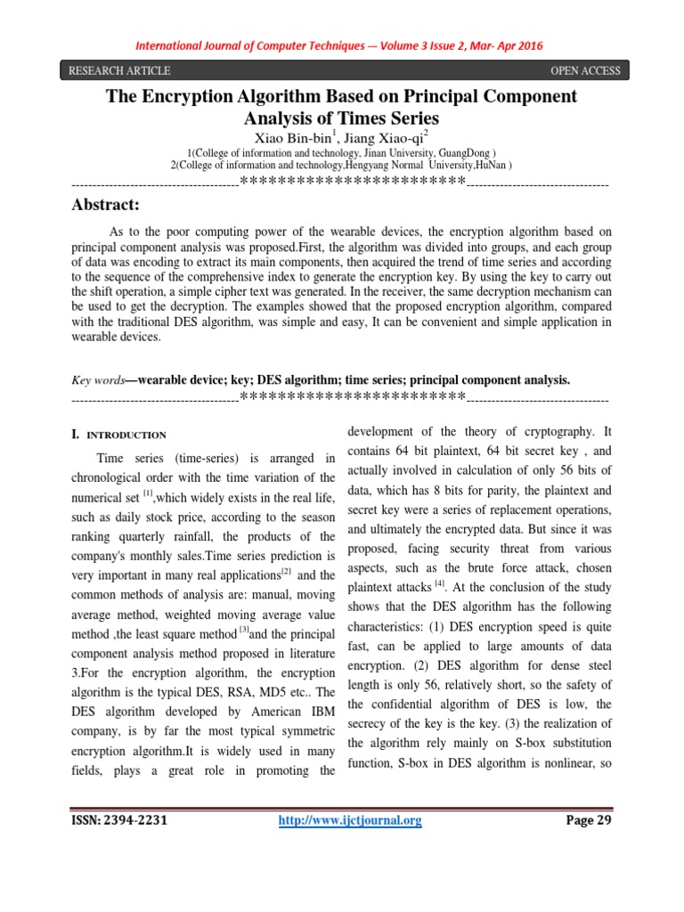 Ijct V3i2p3 | PDF | Key (Cryptography) | Cryptography