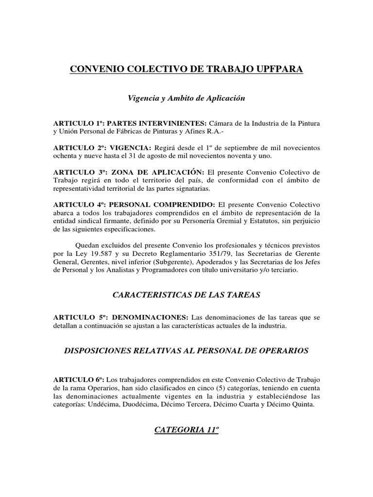 convenio de trabajo | Salario | Derecho laboral | Prueba gratuita de 30 ...