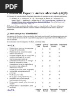 (Gads) Escala Gilliam para Evaluar Tratorno de Asperger | PDF ...