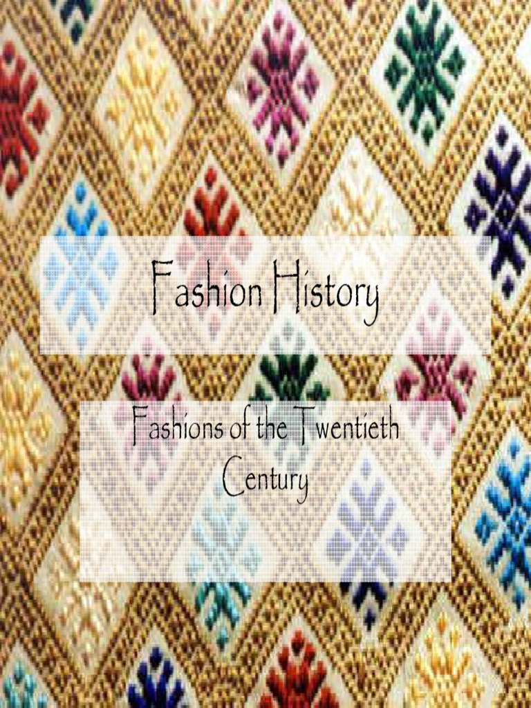 20th Century Fashion Trends | PDF