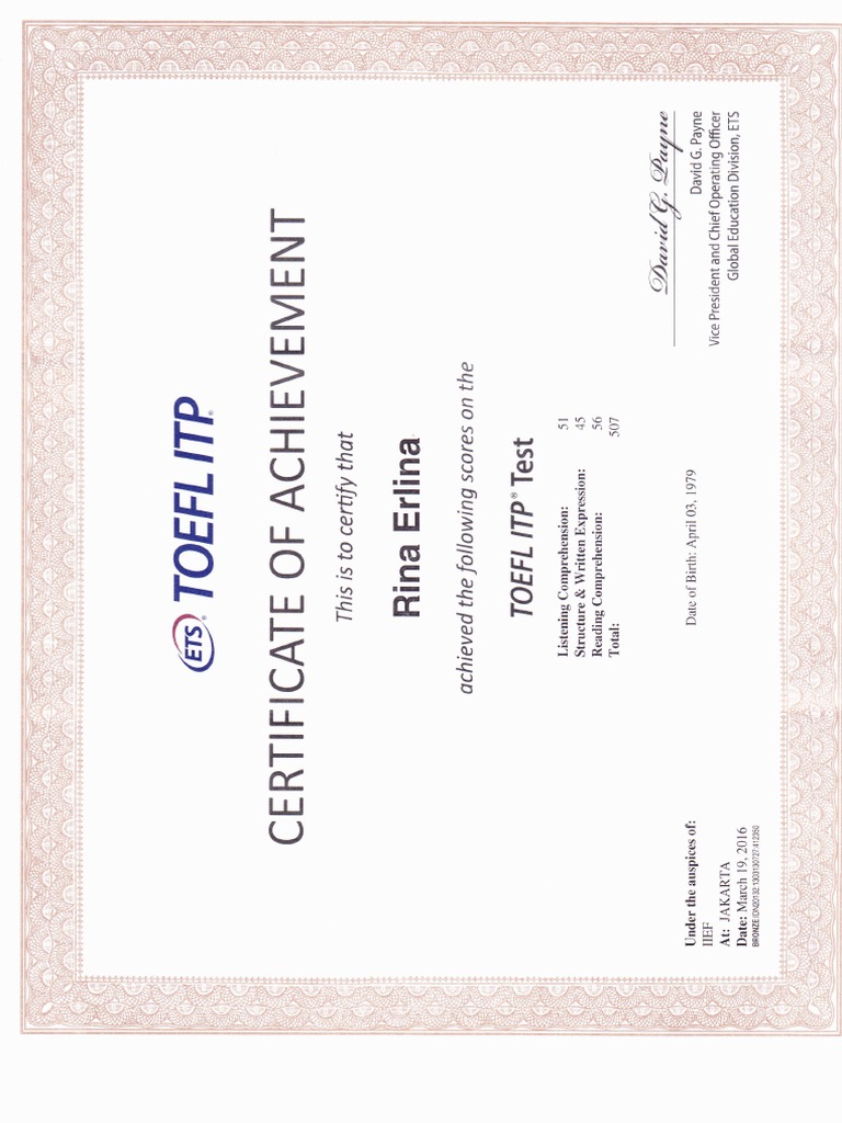 TOEFL Itp Test | PDF | Foreign Language Studies | Teaching Methods ...