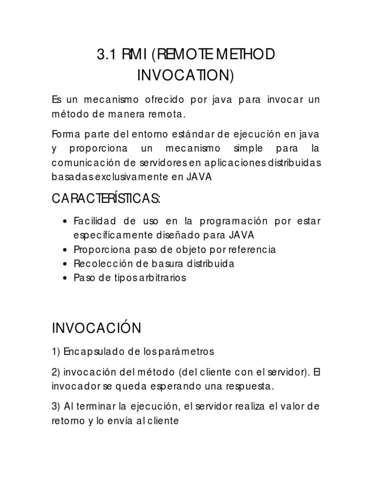 Unidad 3 Rmi | PDF | Ingeniería Informática | Áreas de informática
