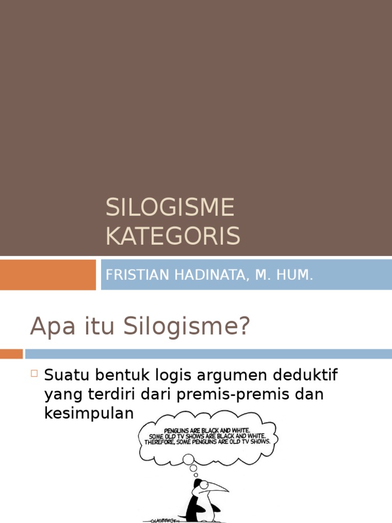 Silogisme Kategoris | PDF | Karier & Perkembangan