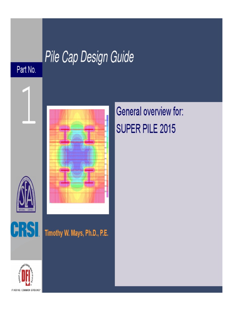 Pile Cap Design Methodologies Guide | PDF | Home & Garden