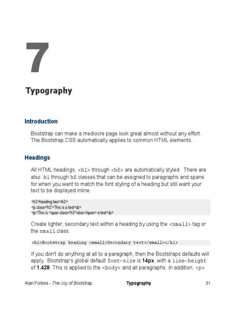 Typography: Heading Two This Is A Test This Is Also A Test | Download ...