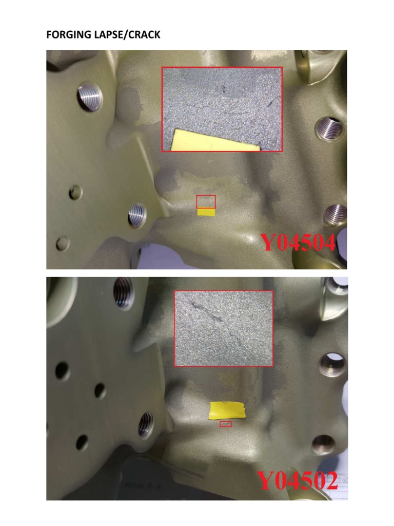 Forging Defects | PDF