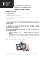 Procedimientos para El Megado de Motores Eléctricos | PDF | Corriente ...
