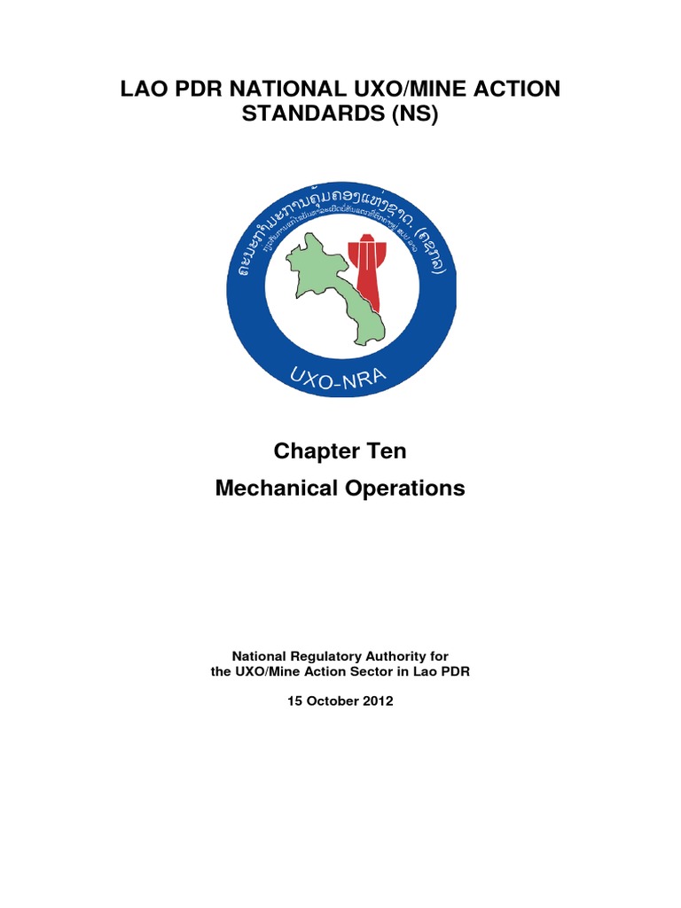 Mechanical Operations PDF | PDF | Bomb Disposal | Fuze