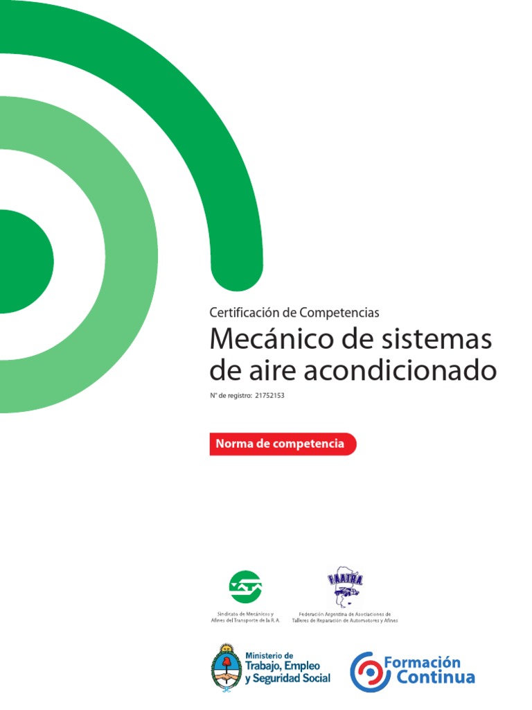 Manual Del Aire Acon PDF | PDF | Derecho laboral | Electricidad