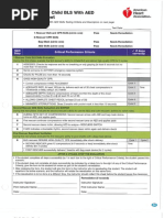 BLS Exam A Student Answer Sheet | PDF