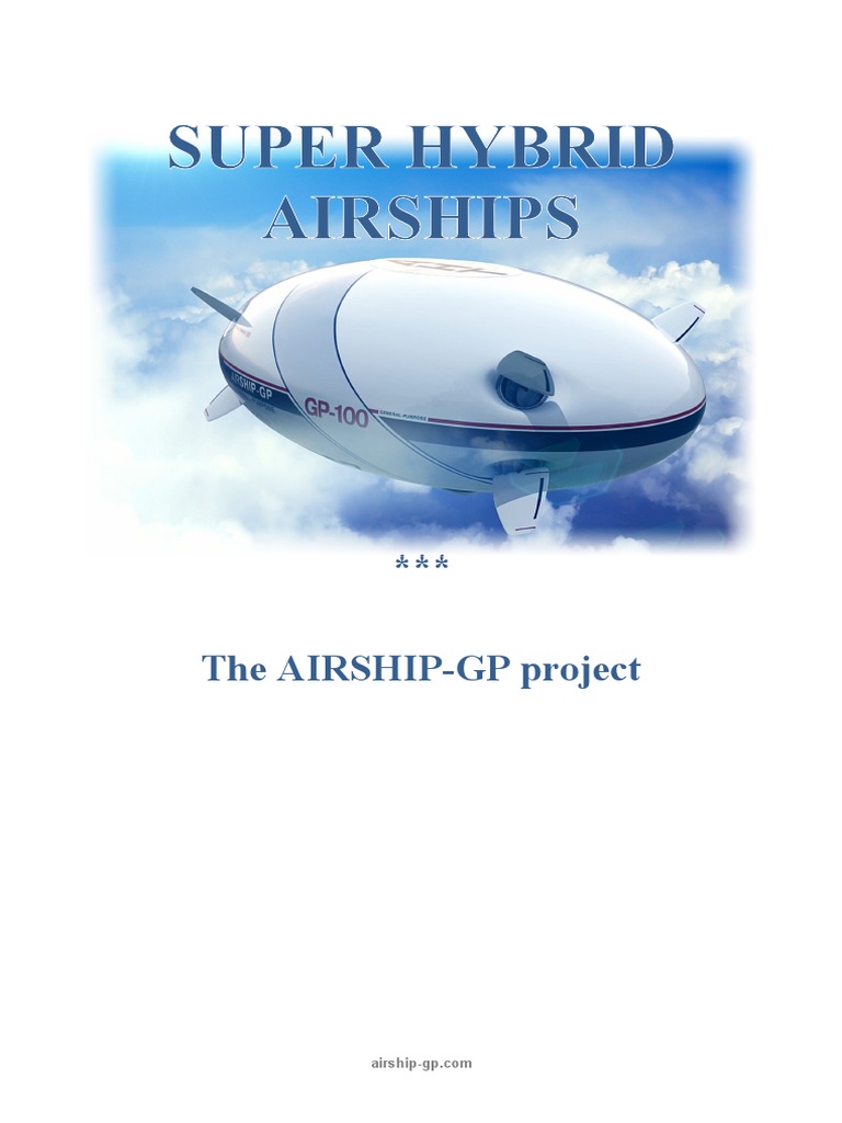 The Airship-Gp Project | PDF | Airship | Aircraft
