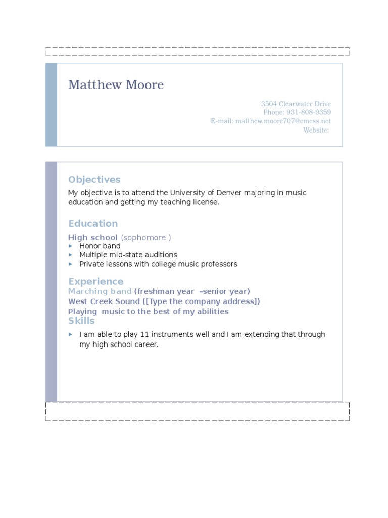 Matthew Moore | PDF
